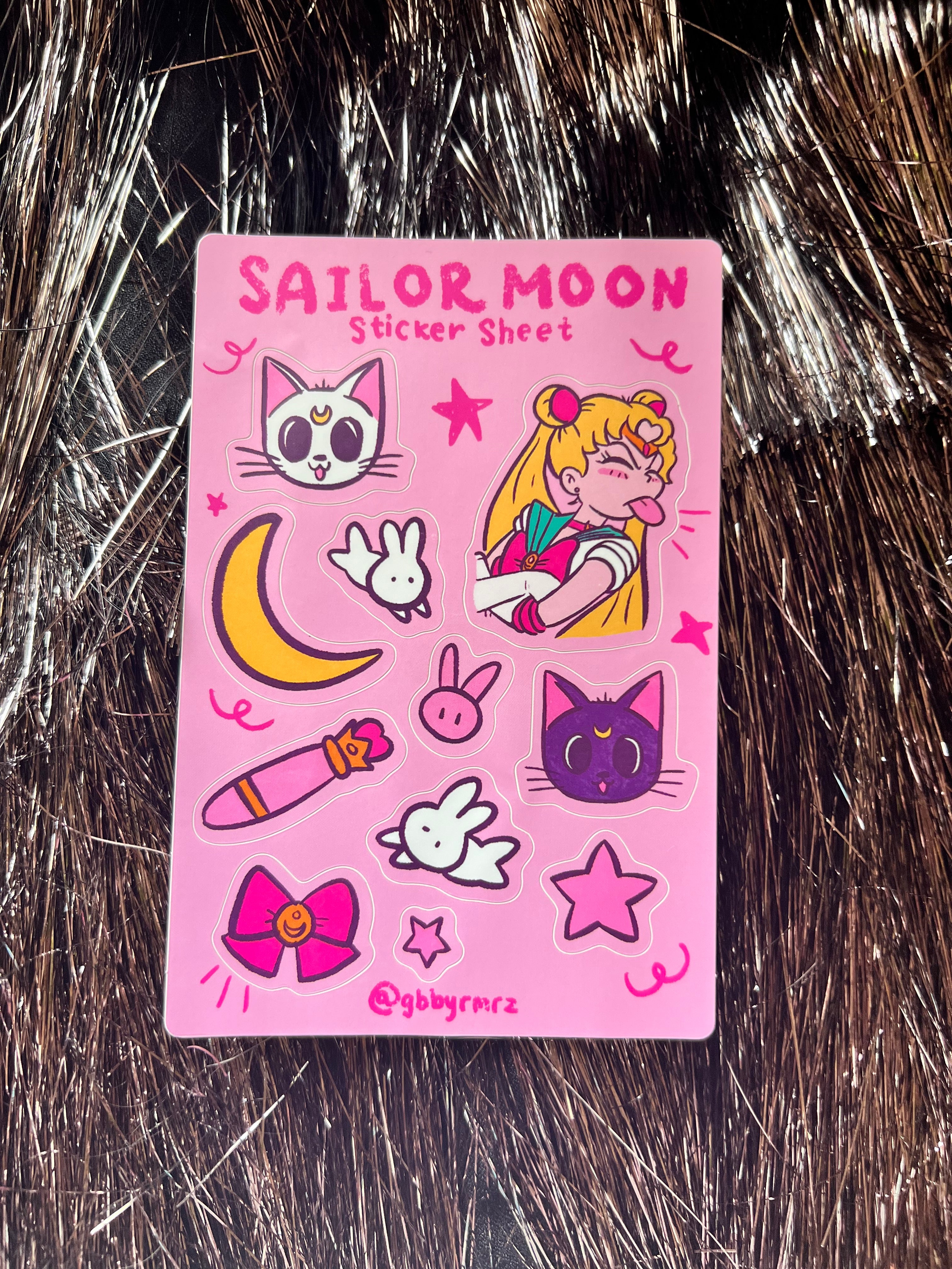 Magical Girl Sticker Sheet – The Art of Gabby Ramirez